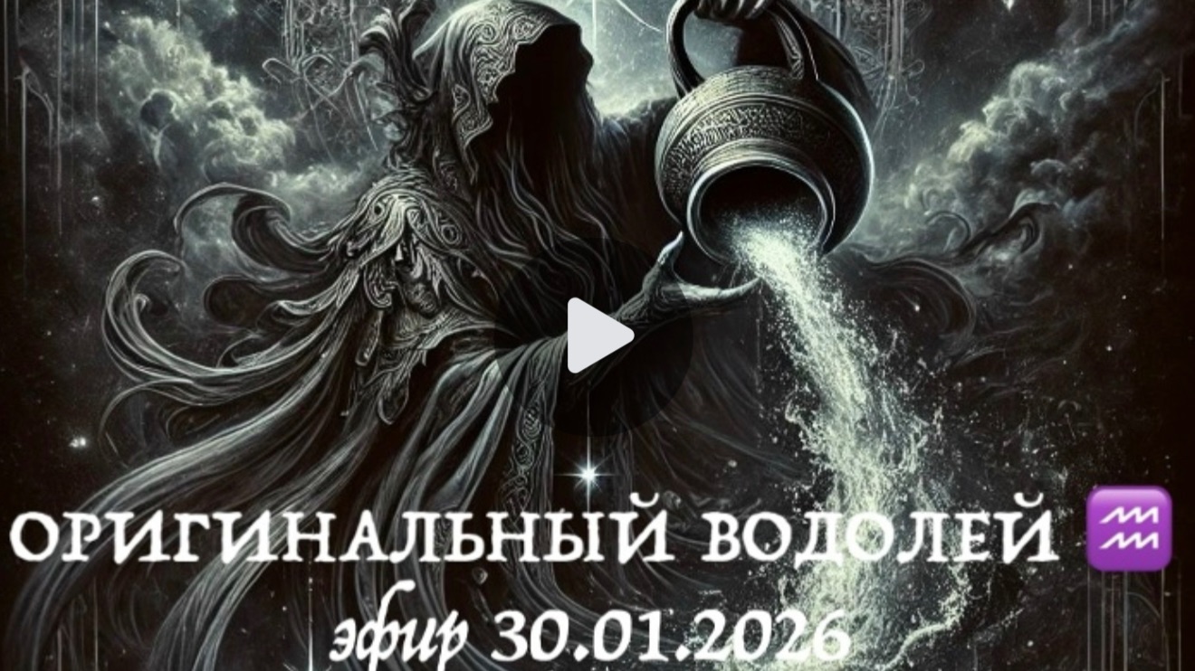 🔮 ОРИГИНАЛЬНЫЙ ВОДОЛЕЙ ♒️ эфир 30.01.2026