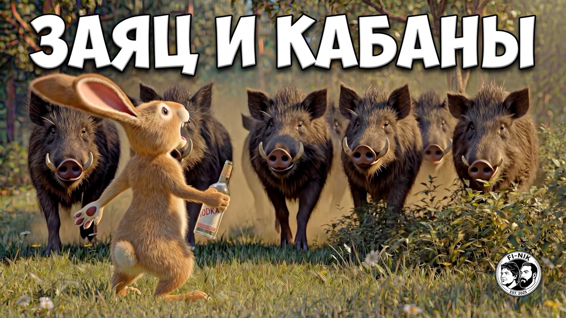 Заяц и Кабаны