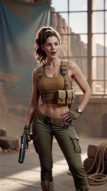 Косплей на игру Лара Крофт: Расхитительница гробниц #1