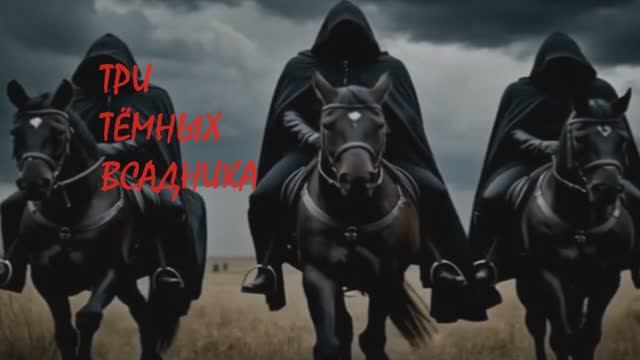 Песня "Три тёмных всадника"