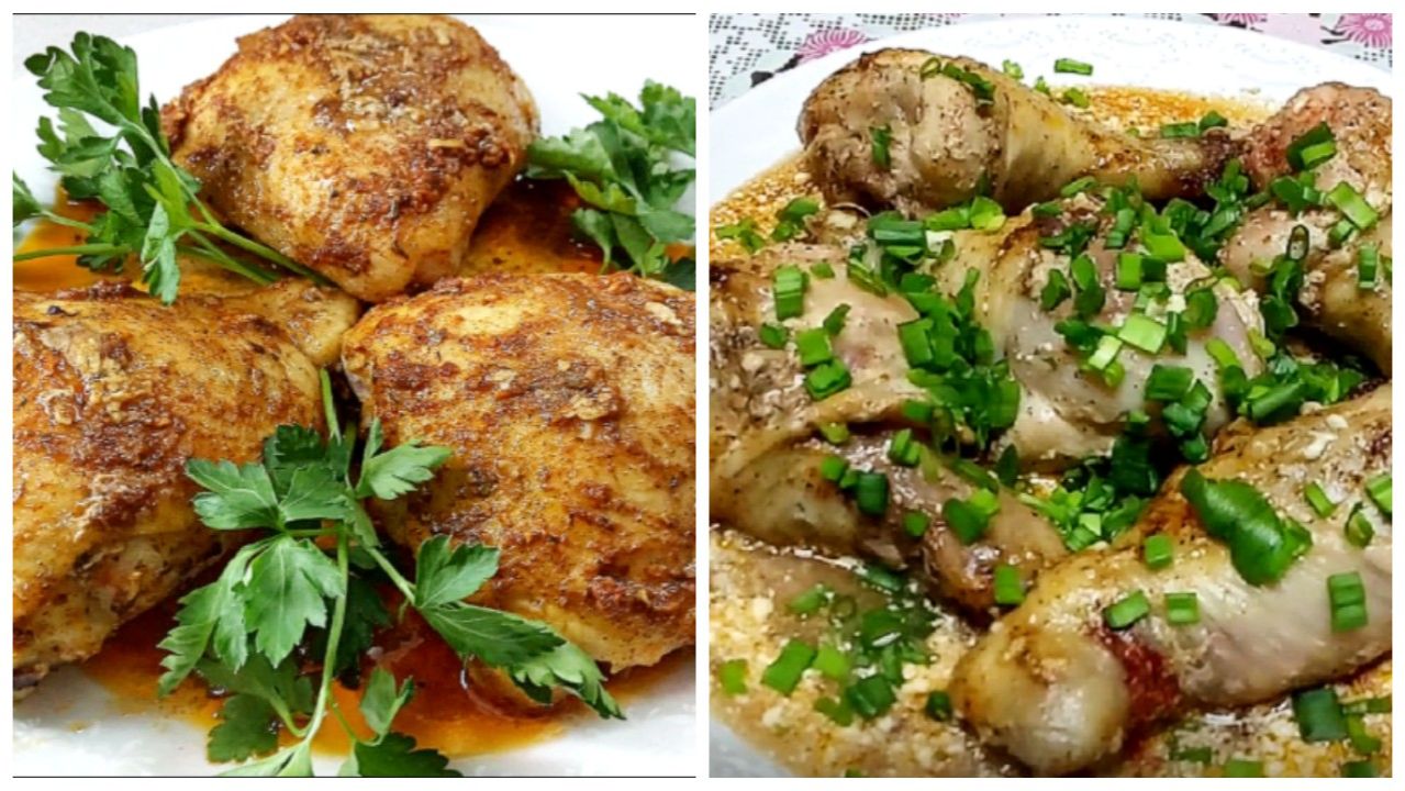 Блюда из КУРИЦЫ (два рецепта)! Пошаговые рецепты!