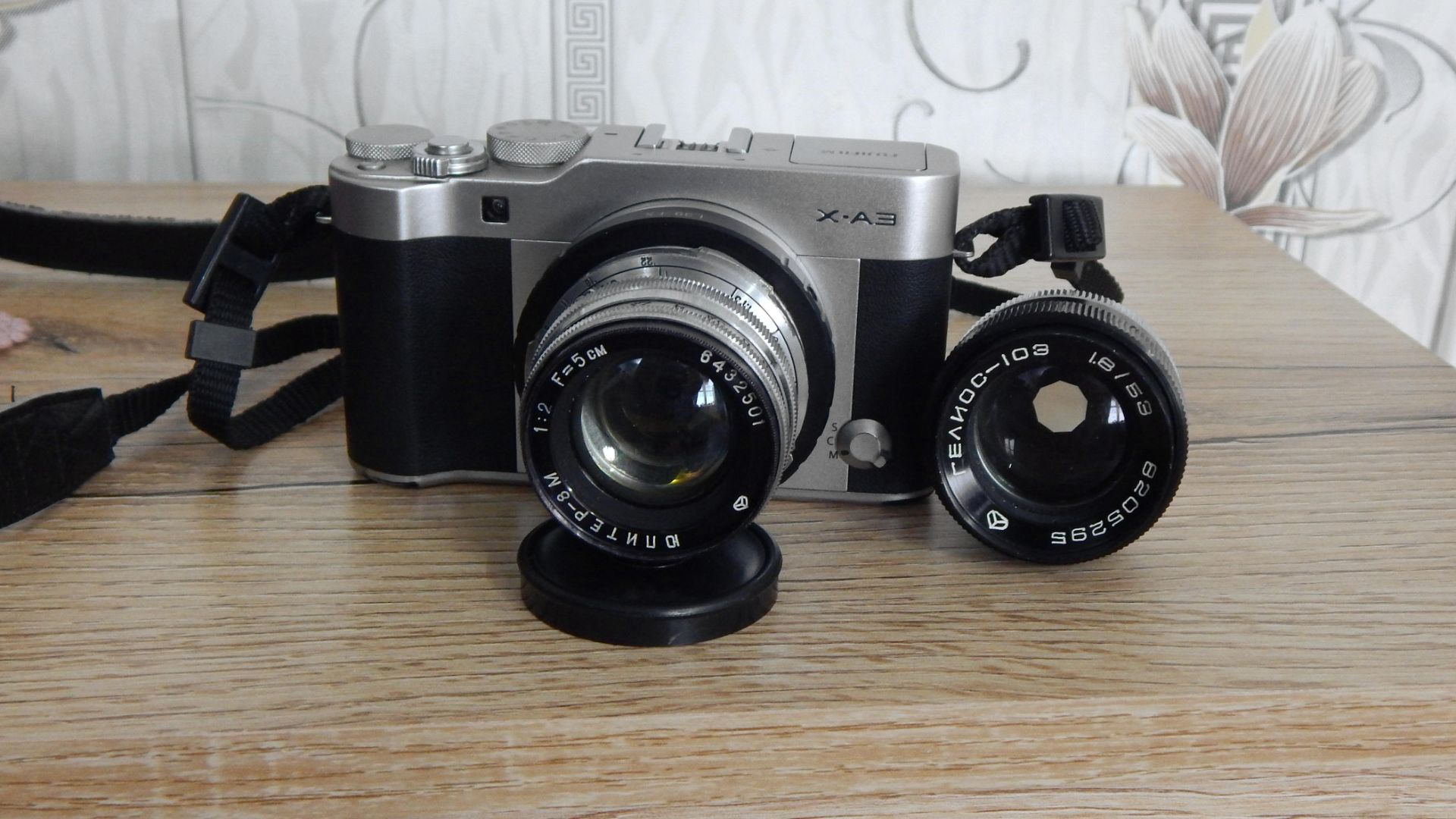 Адаптация байонета от камеры Киев на Fujifilm