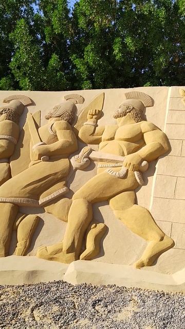 Поразительно, но это всё сделано из песка