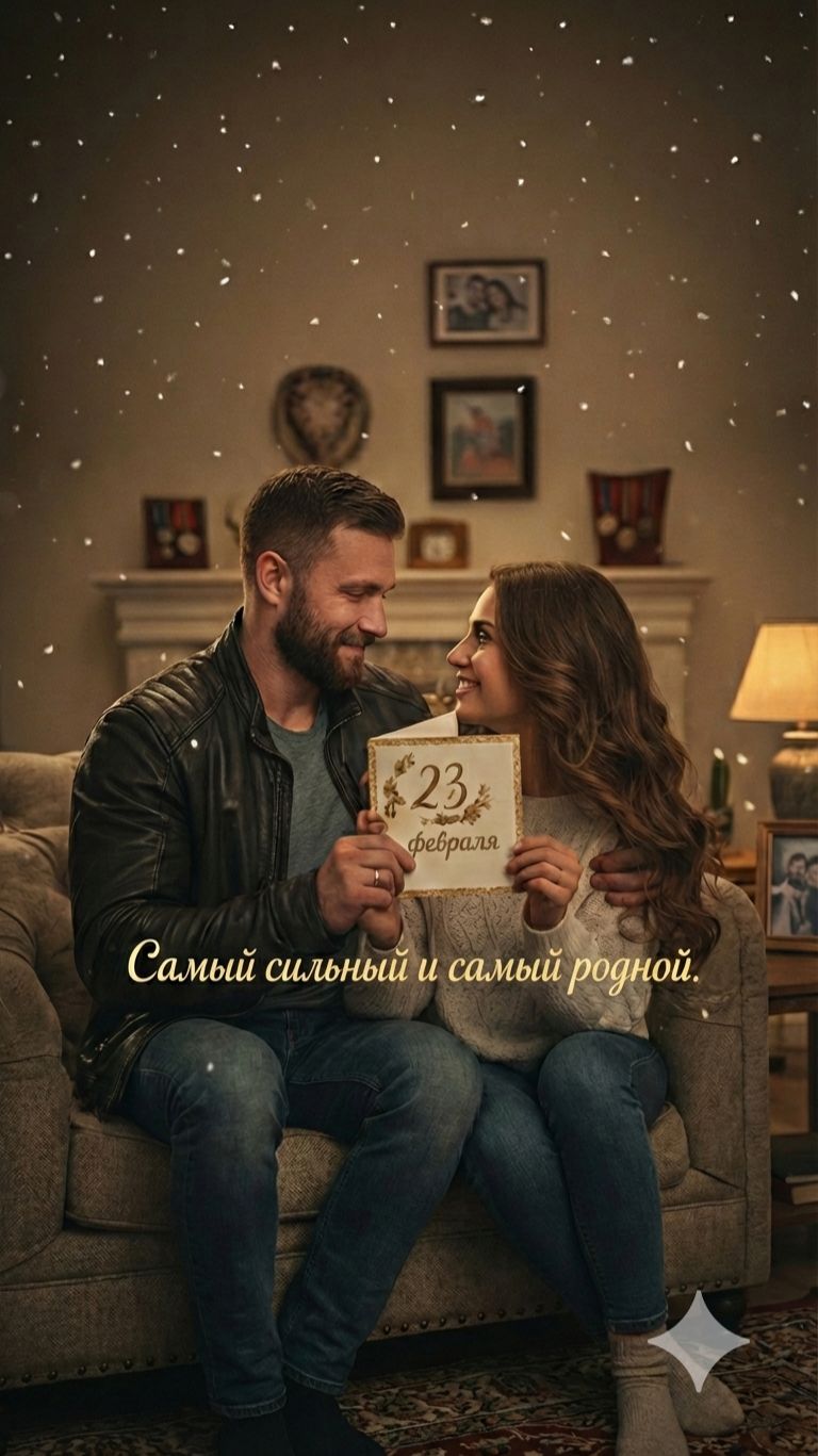 Всех мужчин с 23 февраля.