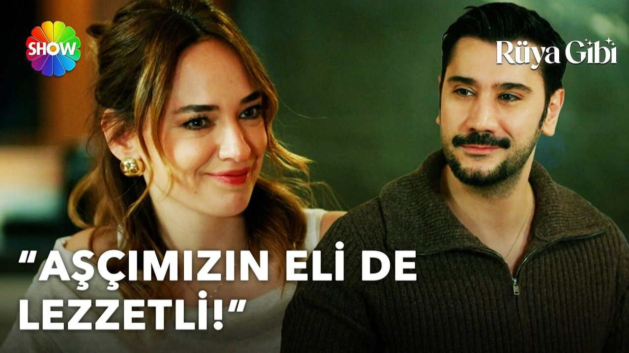 Emir, Aydan’a elleriyle yemek hazırlıyor! | Rüya Gibi 12. Bölüm @showtv‬