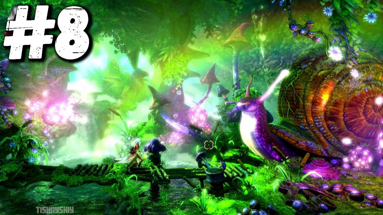 Trine 2 The Complete Story прохождение #8 Грибные Пещеры