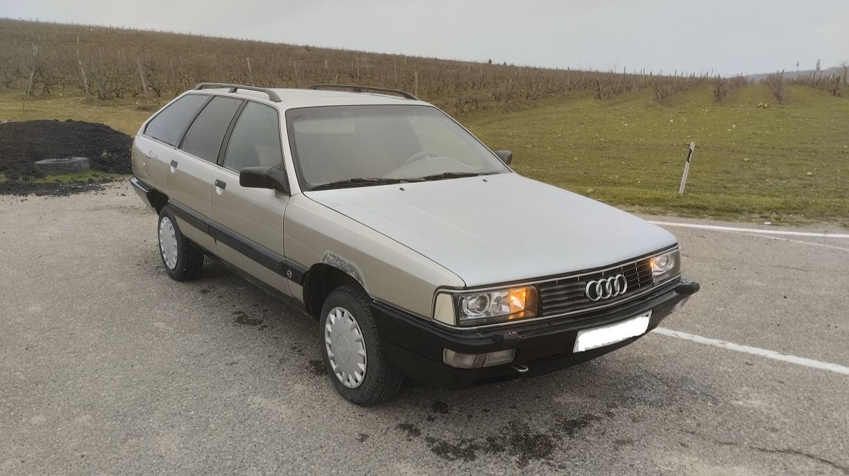 Пневма Audi 100 Часть 3 Передние стойки