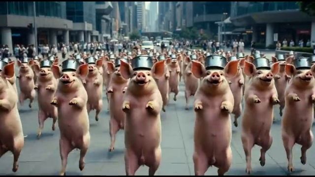 Мы без рук играли на рояле! Самая смешная песня про свиней Безумный хит 2026