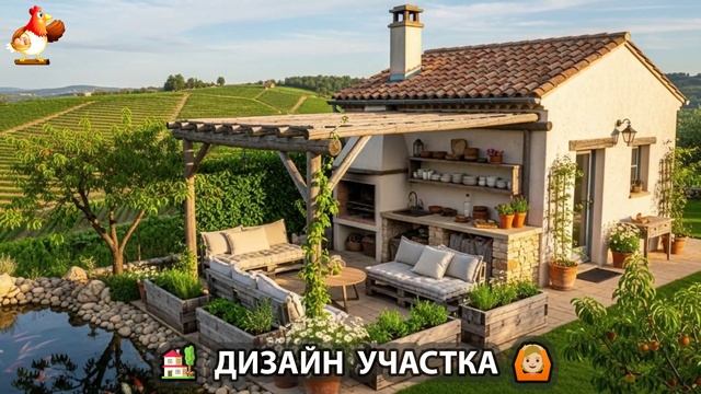 Дизайн участка дачи и сада своими руками фото идеи для вдохновения 🏡  (102)