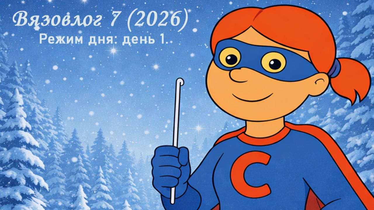 Челлендж с режимом дня провален в первый же день 😂 Вязовлог с нейросетью и куклой