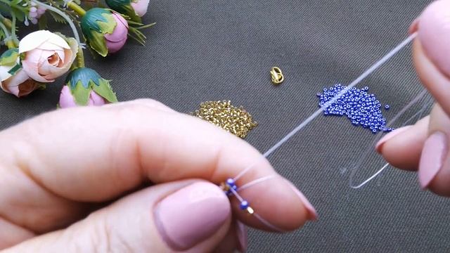 Браслет из бисера. Цепочка - жгутик 💫