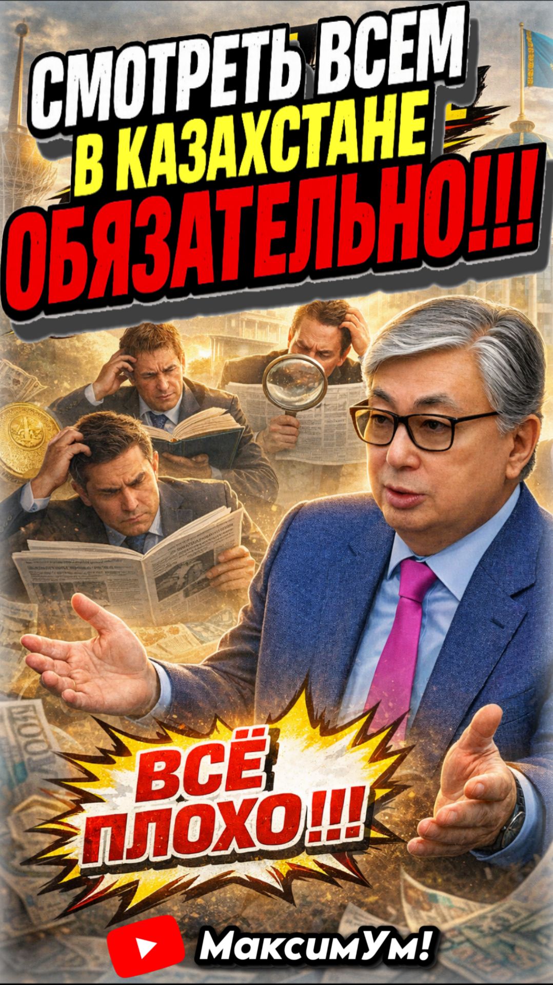«Зачем Токаев так делает?» 😮 Казахстан замер: новое заявление президента РК | Юрий АНОХИН