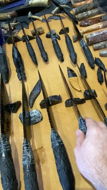 Клинок на Неве.Ножи из вулканического стекла.