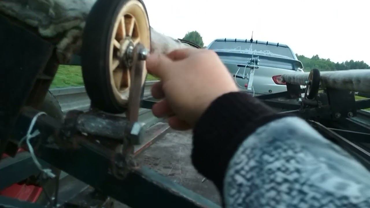 Ролики для лодки с быстрым подъёмом