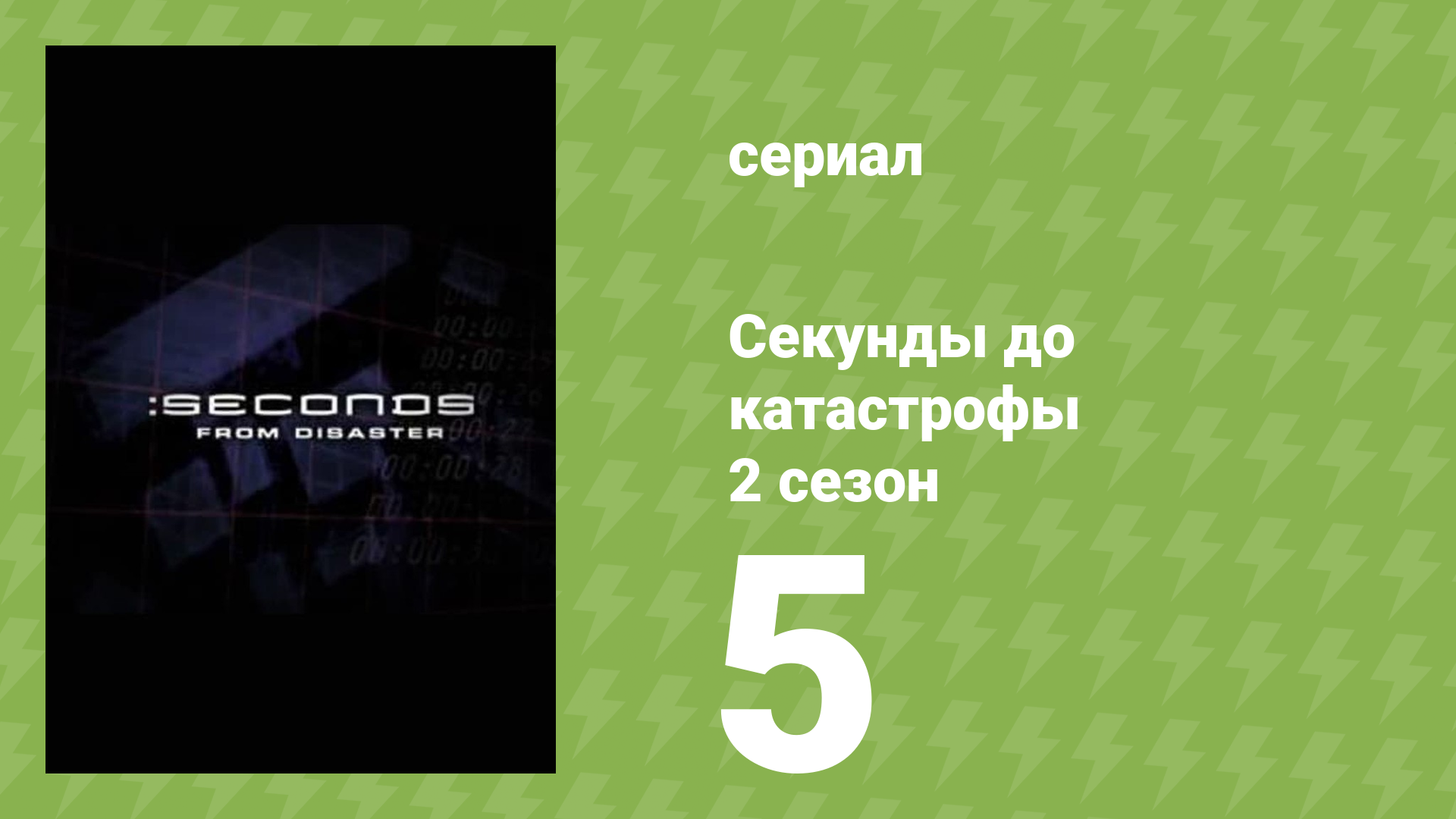 Секунды до катастрофы 2 сезон 5 серия (документальный сериал, 2005)