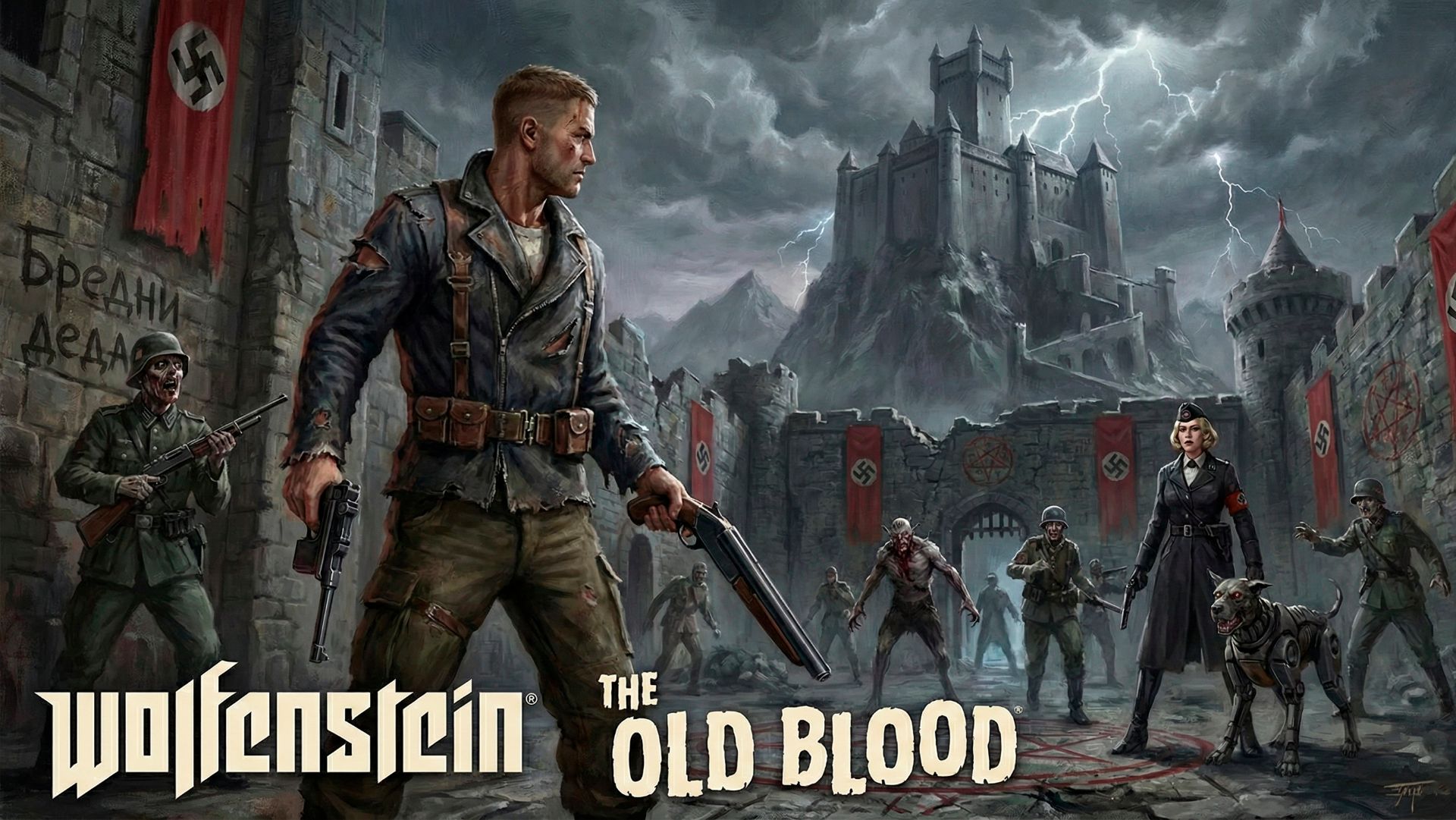 Wolfenstein: The Old Blood - Старая кровь против старого маразма (Зомби-нацисты!)
