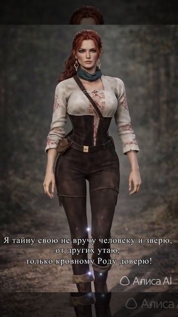 I Wanna To Fly:  Женский  персонаж