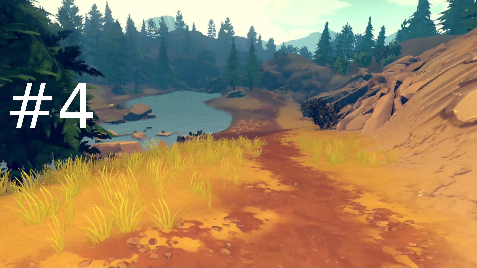 Игра Firewatch - часть 4