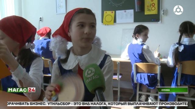 В Сунженском первом лицее успешно работает кружок декоративно-прикладного творчества "Умелые ручки"