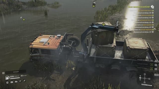 SnowRunner __  ПАШНИ. Клин клином вышибают. Часть1