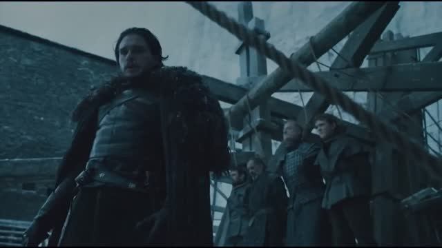 Казнь убийц Джона Сноу (Мой дозор окончен) Игра престолов