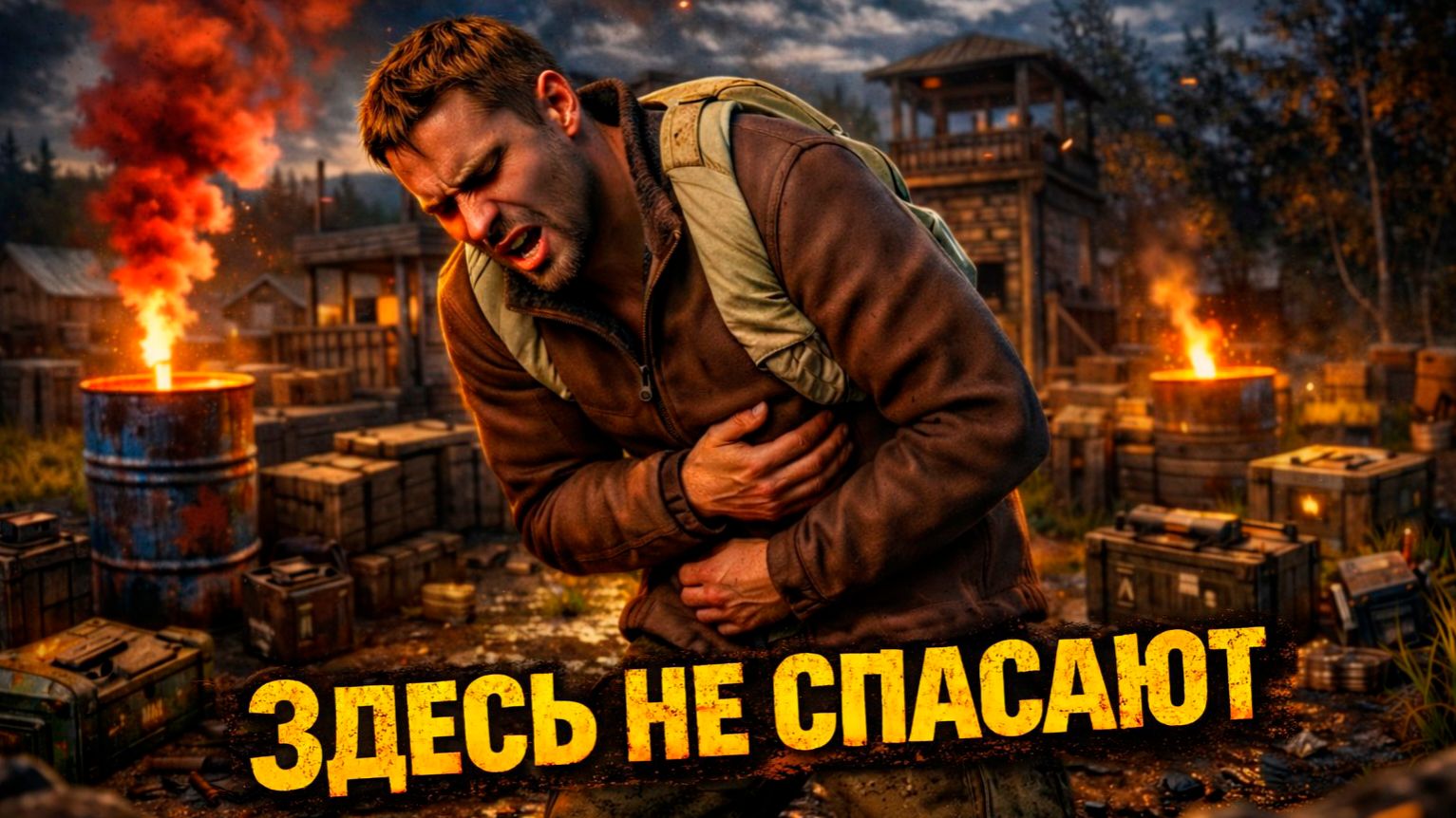 Здесь не спасают DayZ NEW WORLD АТМОСФЕРНОЕ ВЫЖИВАНИЕ #58 серия