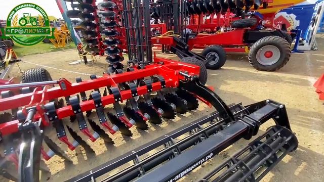 Лущильник Дисковый Скоростной "RED HUSKER 8ПЛ" на «Прижим» от завода «БДМ-Агроцентр»