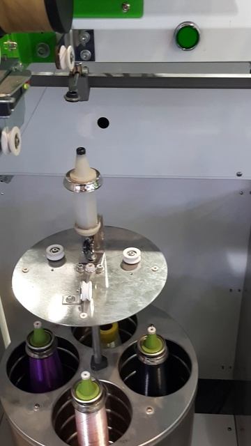 Китайская тростильно-крутильная машина для высокопрочных обувных ниток на выставке ITMA ASIA