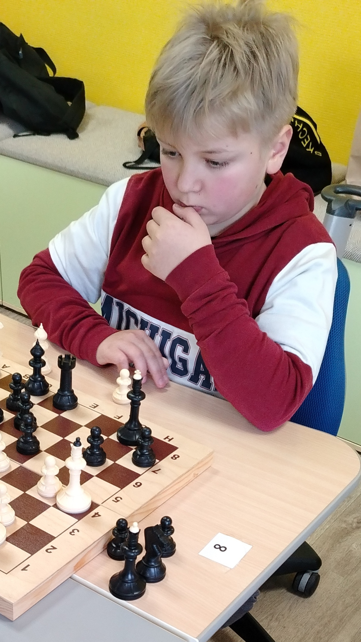 Карлсбад-ч: 2) сдвоение пешек-gf