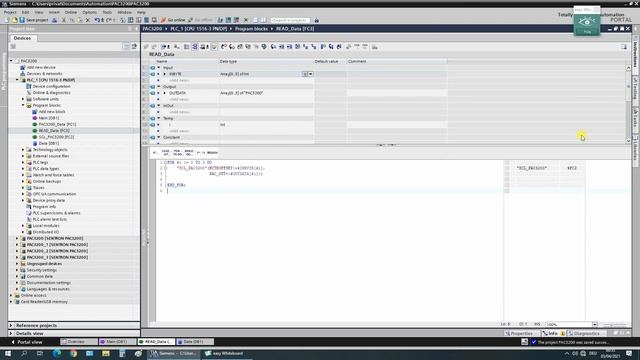 SCL Tia portal Part 15 Indirect Addressing PAC 3200 2