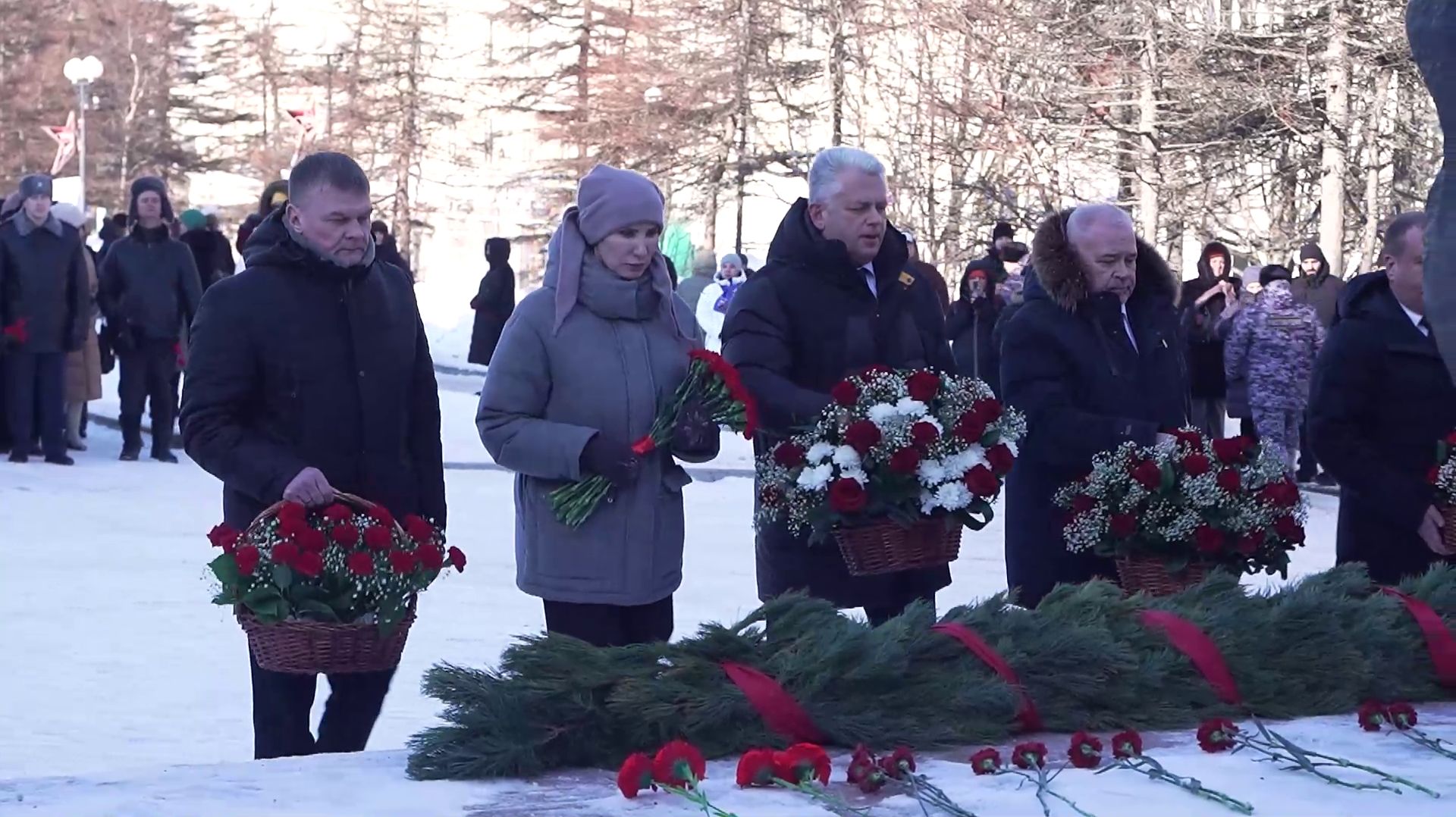 В Магадане почтили память погибших защитников Отечества