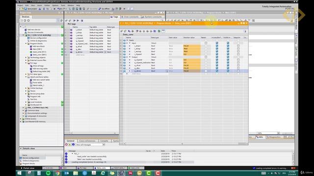 1.5 Написание FC (функций) на языке SCL для переноса значений из тегов ПЛК в DB