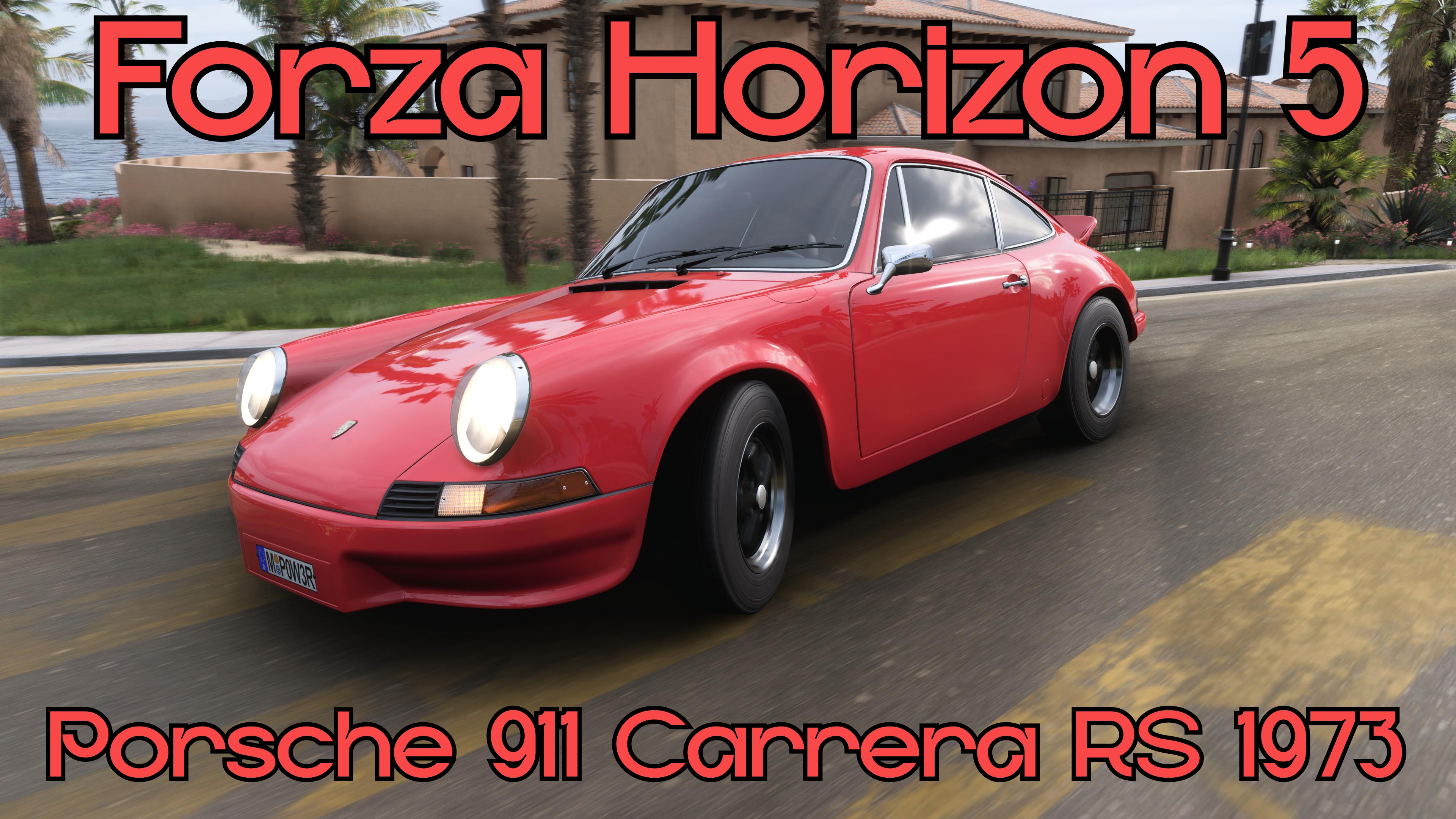 "Легче воздуха, быстрее ветра: Porsche 911 Carrera RS 1973 в Forza Horizon 5"