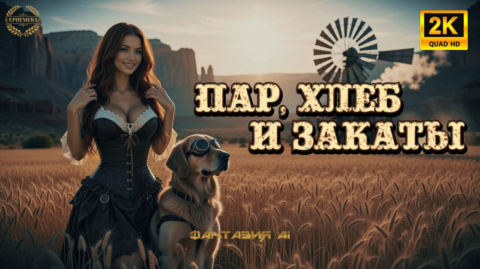 🌾 Магия Пара и Золотых Колосьев: Жизнь на Стемпанк Ферме 🤖