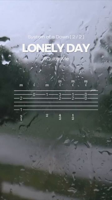 LONELY DAY SOAD на Гитаре 2/2. Ноты и Табы для Гитары GuitarMe School | Александр Чуйко