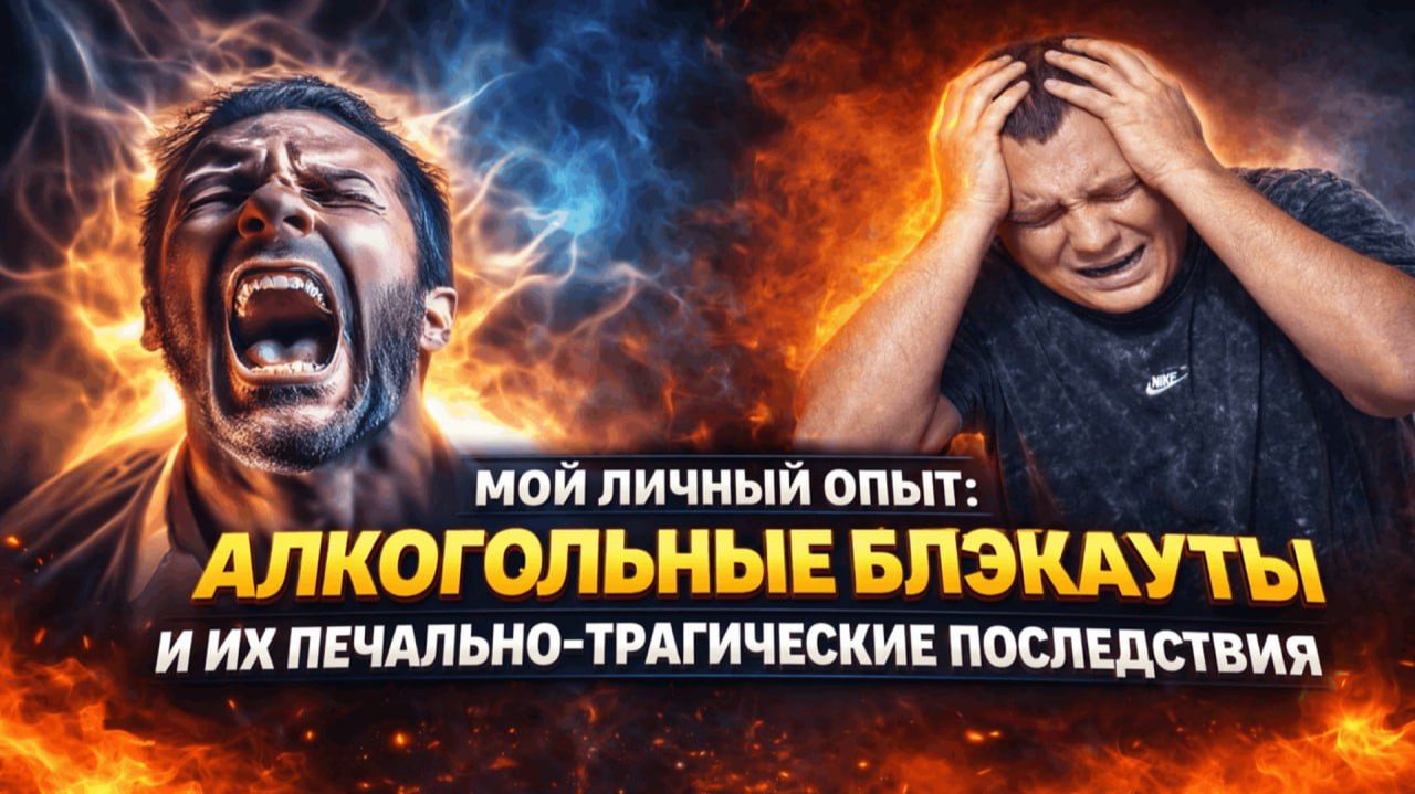Мой личный опыт: Алкогольные блэкауты и их печально-трагические последствия