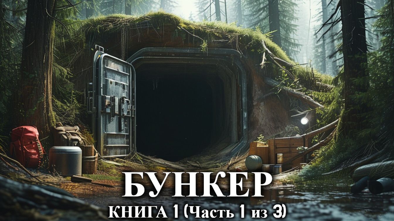 БУНКЕР | КНИГА 1 (Часть 1 из 3) | АУДИОКНИГА | ФАНТАСТИКА | ПОСТАПОКАЛИПСИС | #бункер #аудиокнига