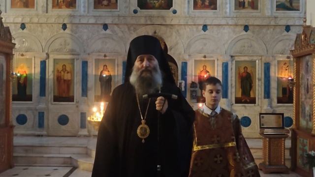 Проповедь владыки Гурия в первый день Великого поста