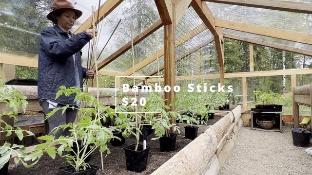 Стеклянно-деревянная теплица, Британская Колумбия, Канада