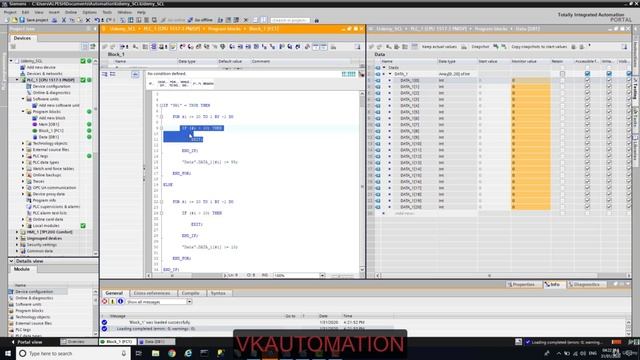 6.6 Инструкция EXIT с использованием SCL