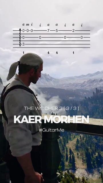 KAER MORHEN The Witcher 3 на Гитаре 3/3. Ноты и Табы для Гитары GuitarMe School | Александр Чуйко