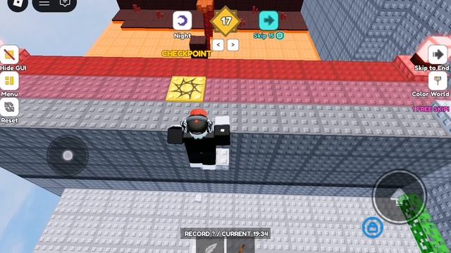 Прохожу спиральное обби 1 часть