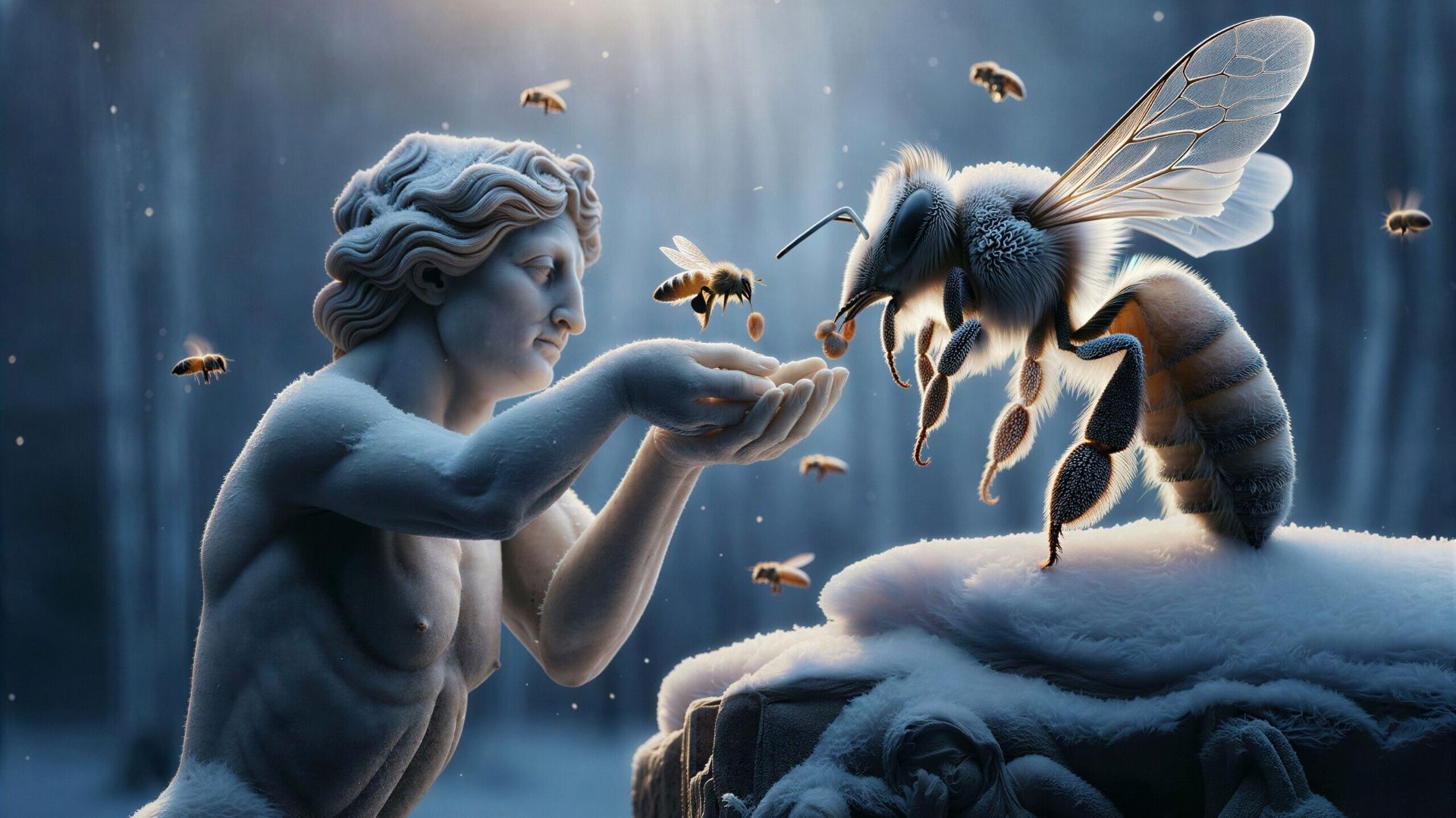 Передают ли пчёлы корм друг другу в зимовке? Ответ профессора