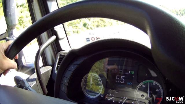 Газовый IVECO в горку не тянет