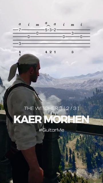 KAER MORHEN The Witcher 3 на Гитаре 2/3. Ноты и Табы для Гитары GuitarMe School | Александр Чуйко