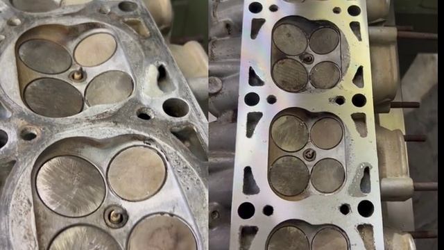 Качество фрезеровки ГБЦ. Станок 6Р-800.