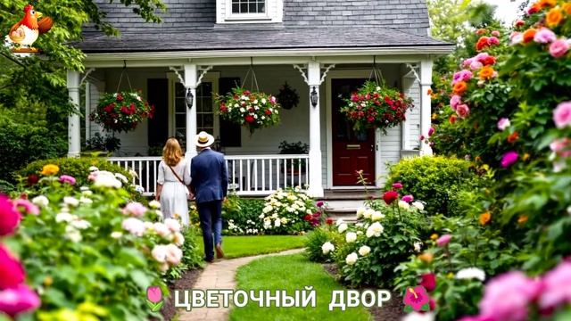 Цветы на участке и во дворе как красиво посадить фото идеи для вдохновения (252)