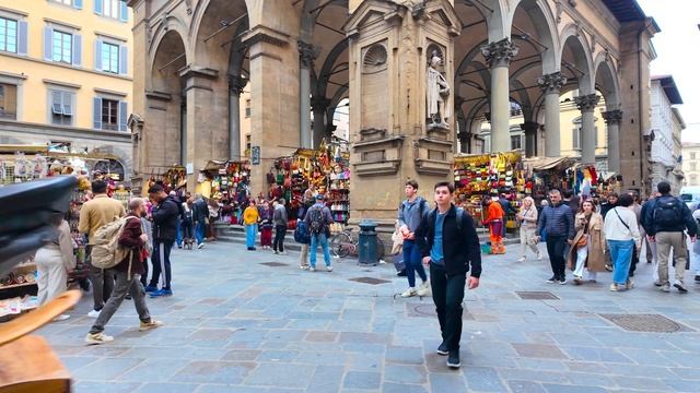 Италия. Прогулка по Флоренции в формате 4К