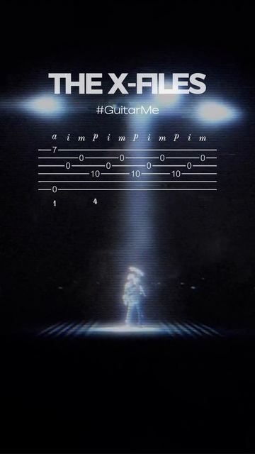 THE X-FILES Тема на Гитаре. Ноты и Табы для Гитары GuitarMe School | Александр Чуйко
