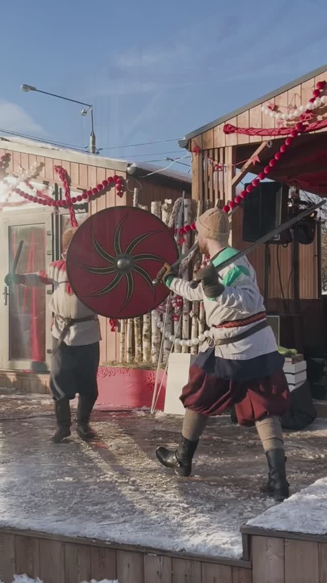 Силовое шоу на Масленице